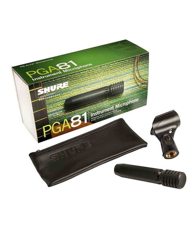 SHURE PG81 WIRED CONDENSER MICROPHONE - Roxy Music