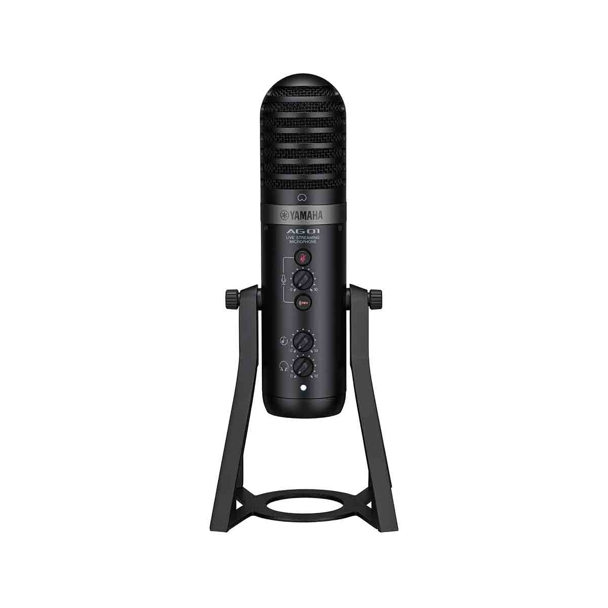 YAMAHA AG01 BLACK MICROPHONE WITH MIXER - Roxy Music