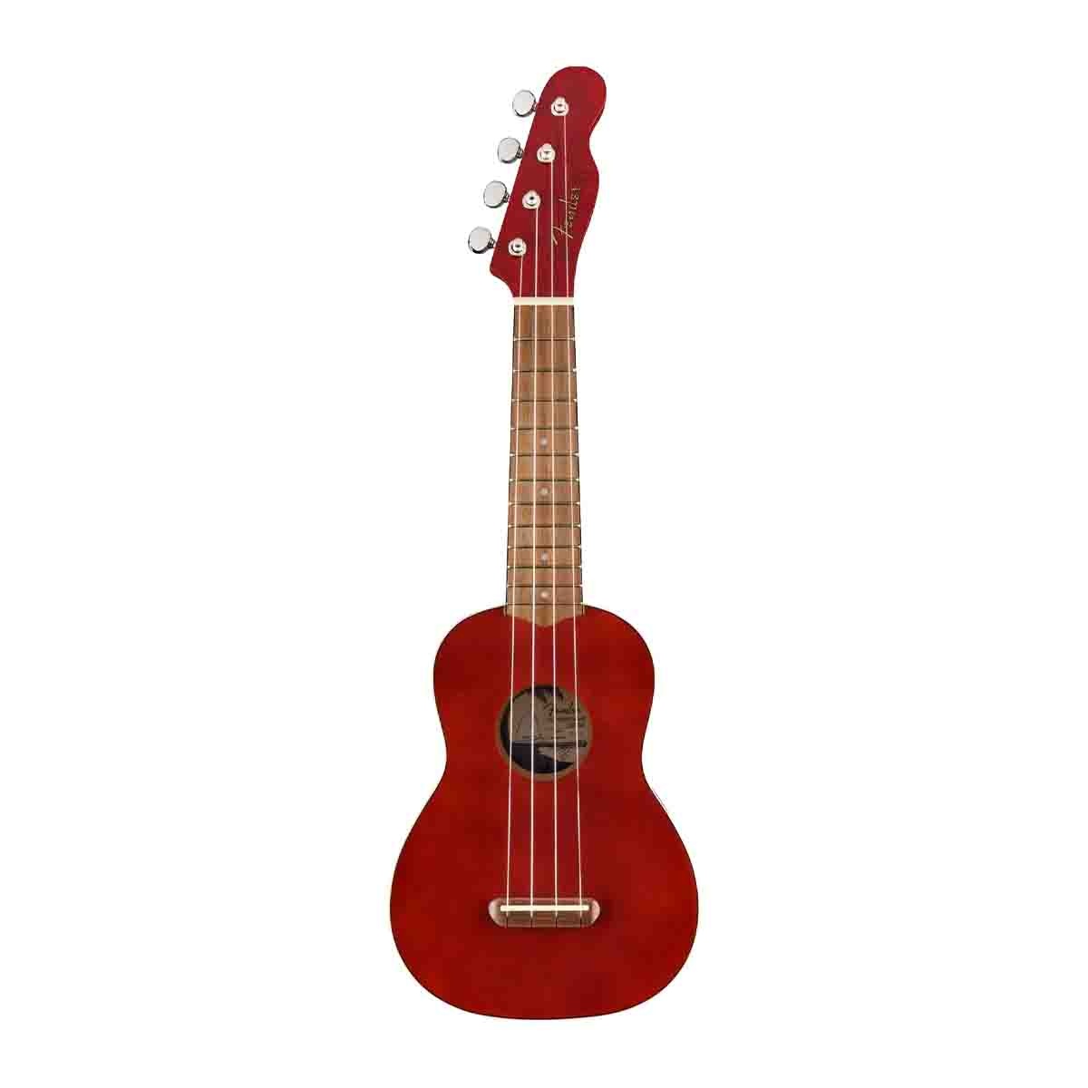 FENDER VENICE SOPRANO CHERRY UKULELE - Roxy Music