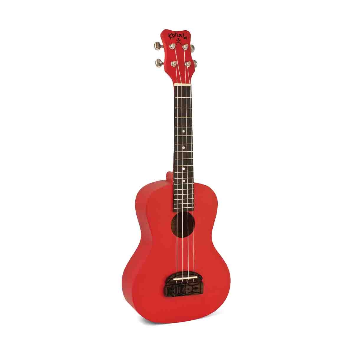 KOHALA KTSRD TIKI SOPRANO RED UKULELE - Roxy Music