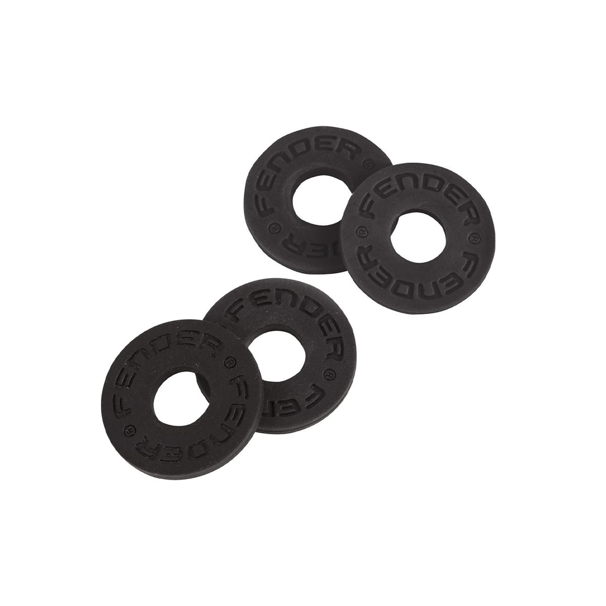 FENDER BLACK STRAP BLOCKS (4 PACK) - Roxy Music