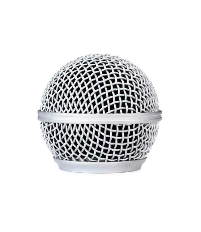 ON-STAGE SP58S STEEL MESH MICROPHONE GRILLE - SILVER - Roxy Music
