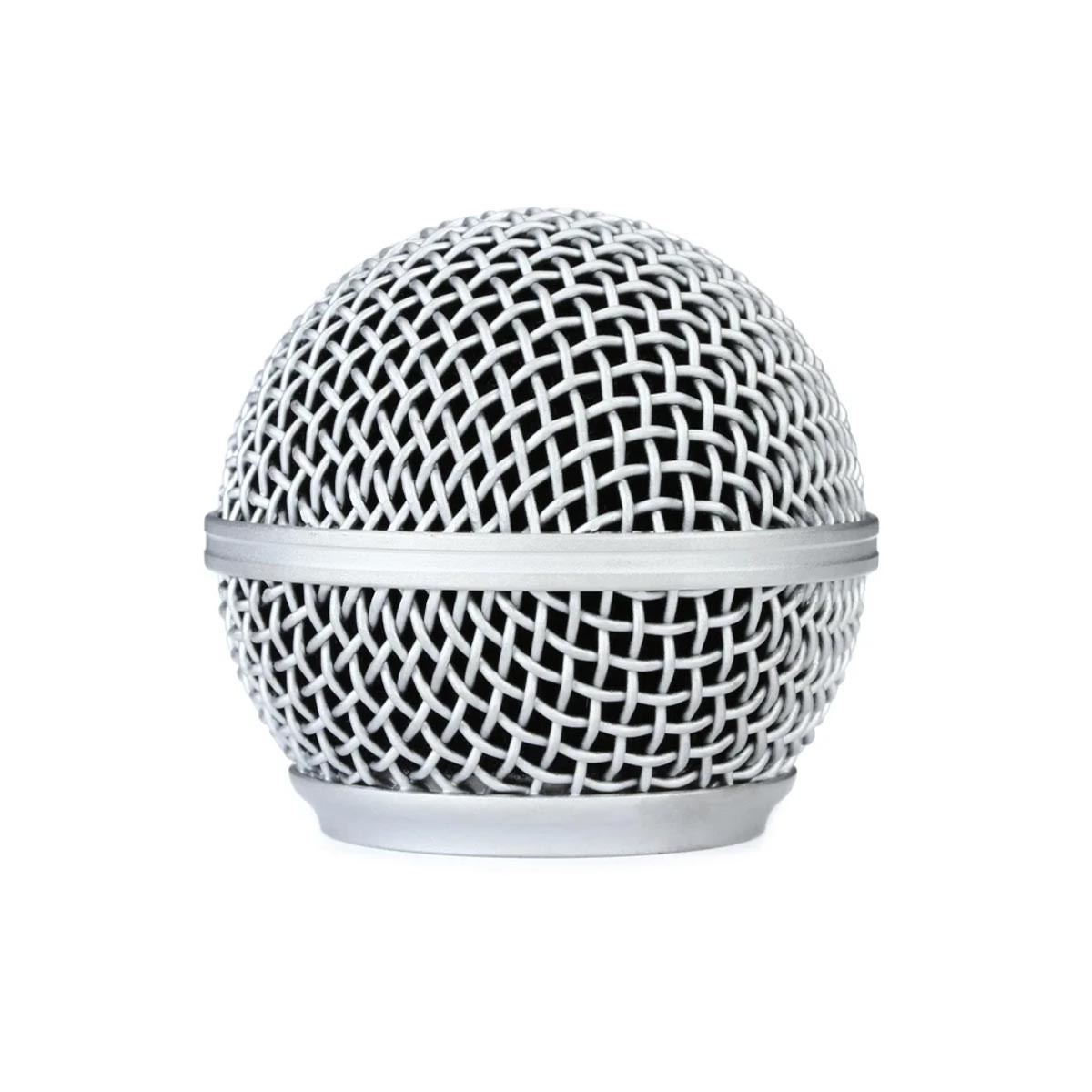 ON-STAGE SP58S STEEL MESH MICROPHONE GRILLE - SILVER - Roxy Music
