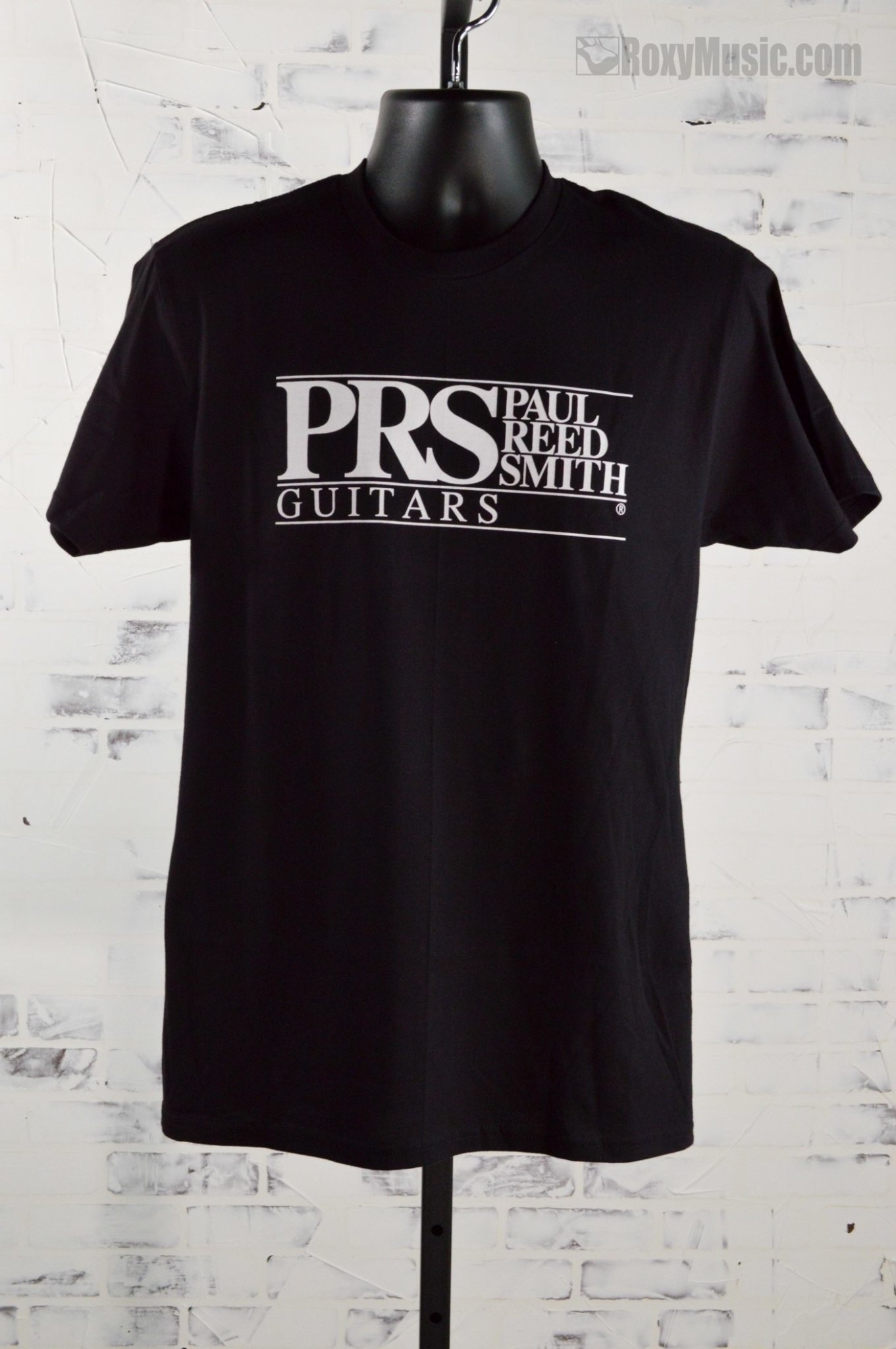 PRS PRS BLOCK LOGO TEE - BLACK - Roxy Music