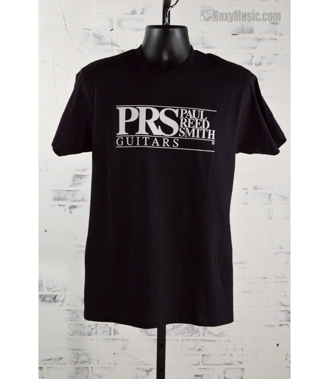 PRS PRS BLOCK LOGO TEE - BLACK - Roxy Music