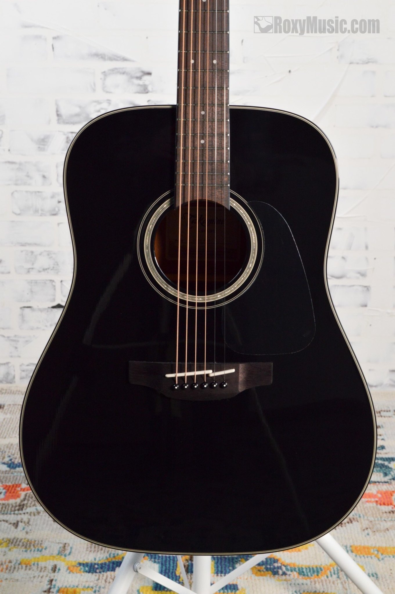 GD 30 Dreadnought Acoustic Guitar - Black - Roxy Music