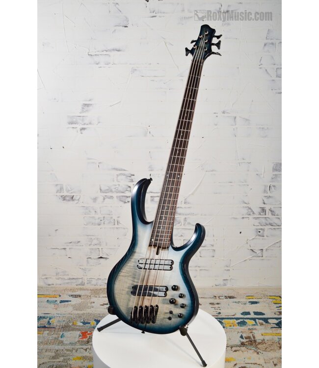 5-String BTB Bass Workshop Multi-Scale Electric Bass - Blue Starburst ...