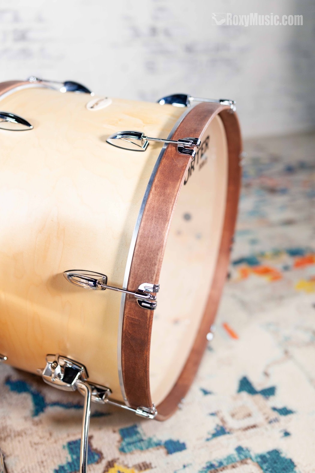 Porter Drum Co 3-Piece Shell Pack - Natural Maple and Poplar - Roxy Music
