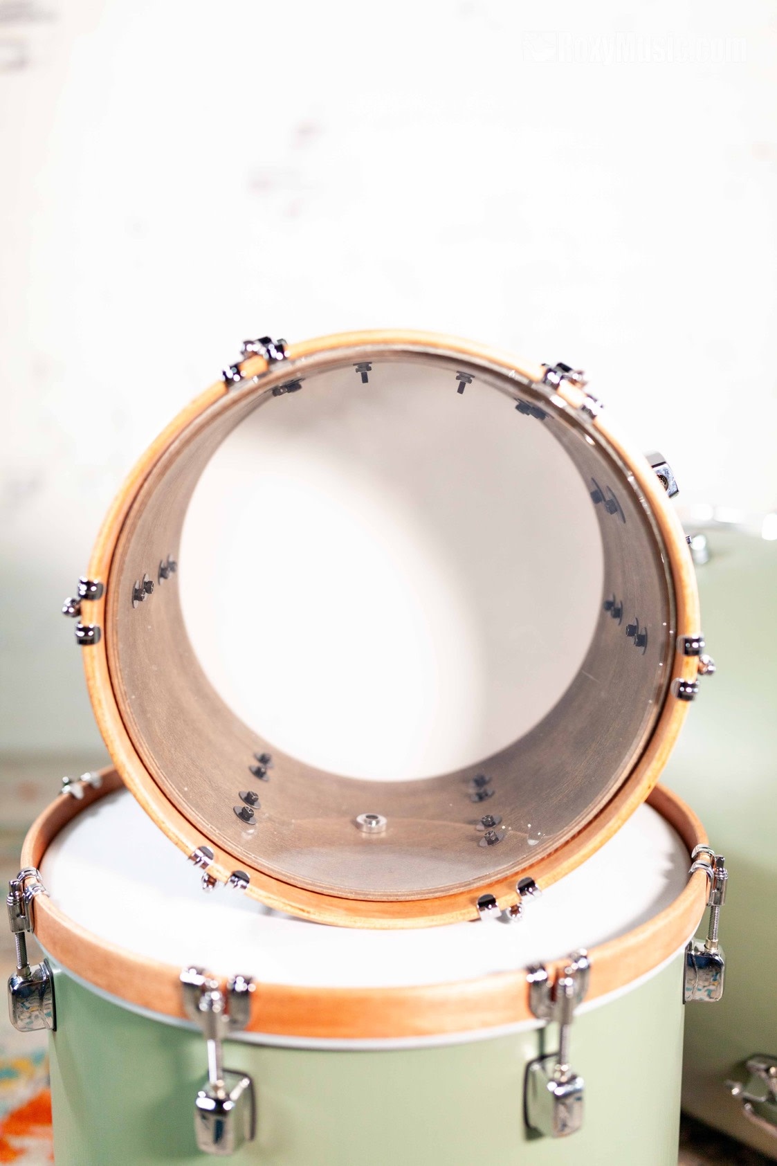 Porter Drum Co 3-Piece Shell Pack - Hand Painted Maple - Roxy Music