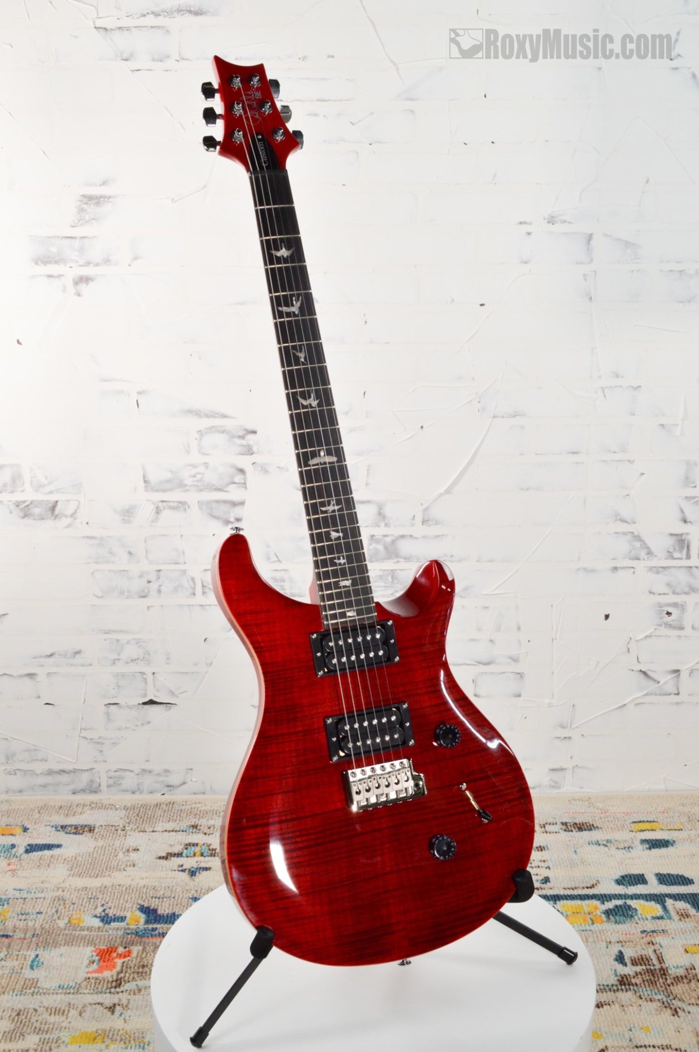 PRS SE Custom 24 Limited-Edition Electric Guitar - Ruby - Roxy Music