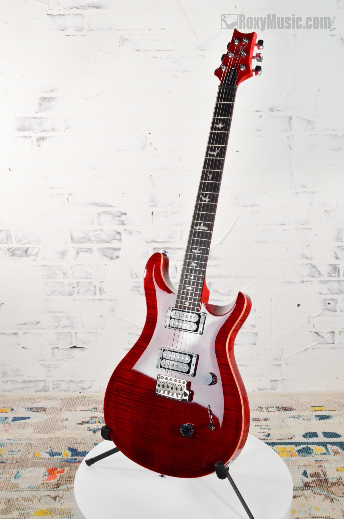 PRS SE Custom 24 Limited-Edition Electric Guitar - Ruby - Roxy Music