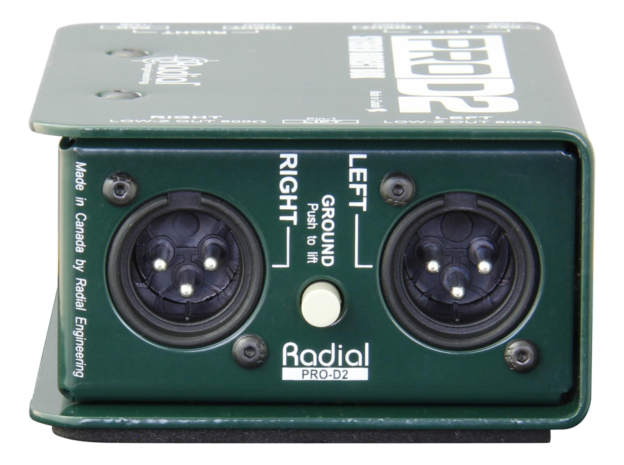 Radial ProD2 2-channel Passive Instrument Direct Box - Roxy Music