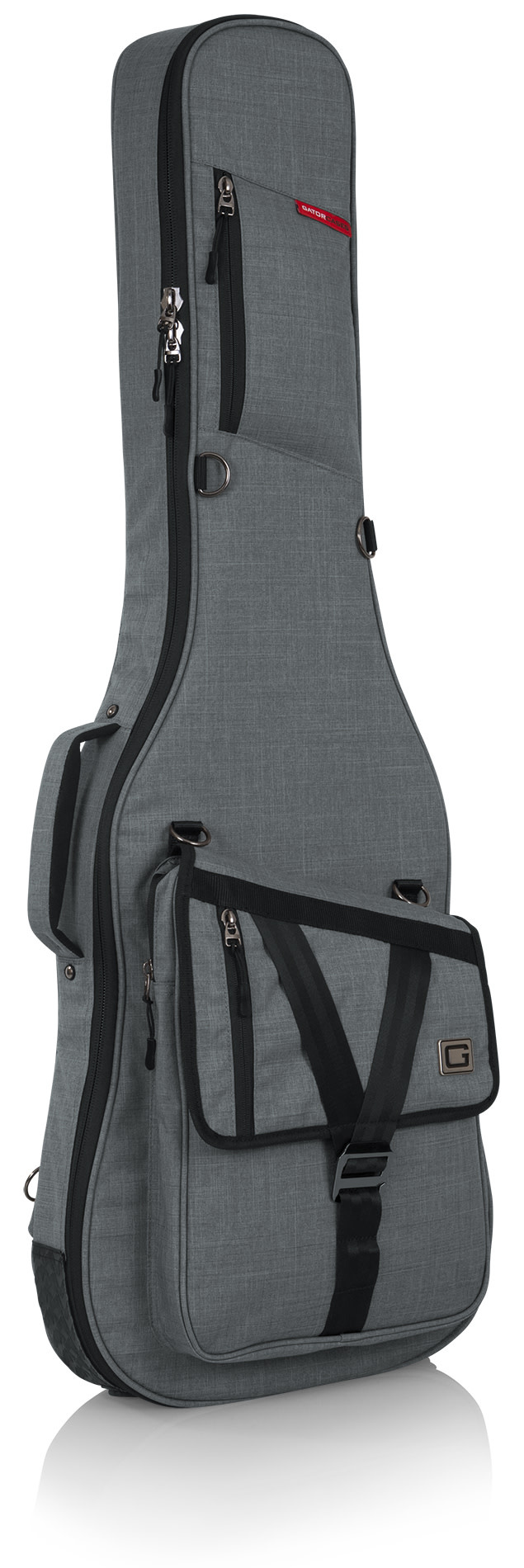 Gator Transit Electric Guitar Gig Bag - Light Grey - Roxy Music