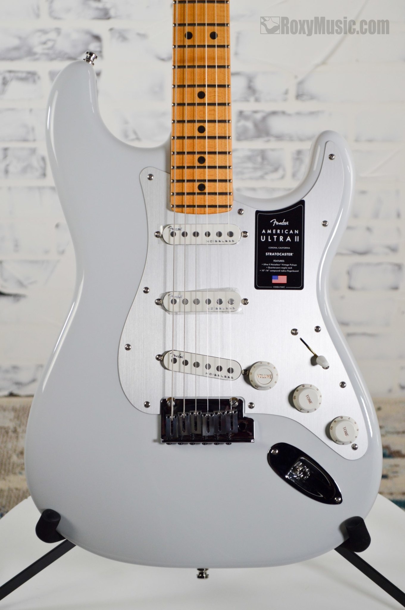 Fender American Ultra II Stratocaster Electric Guitar - Avalanche ...