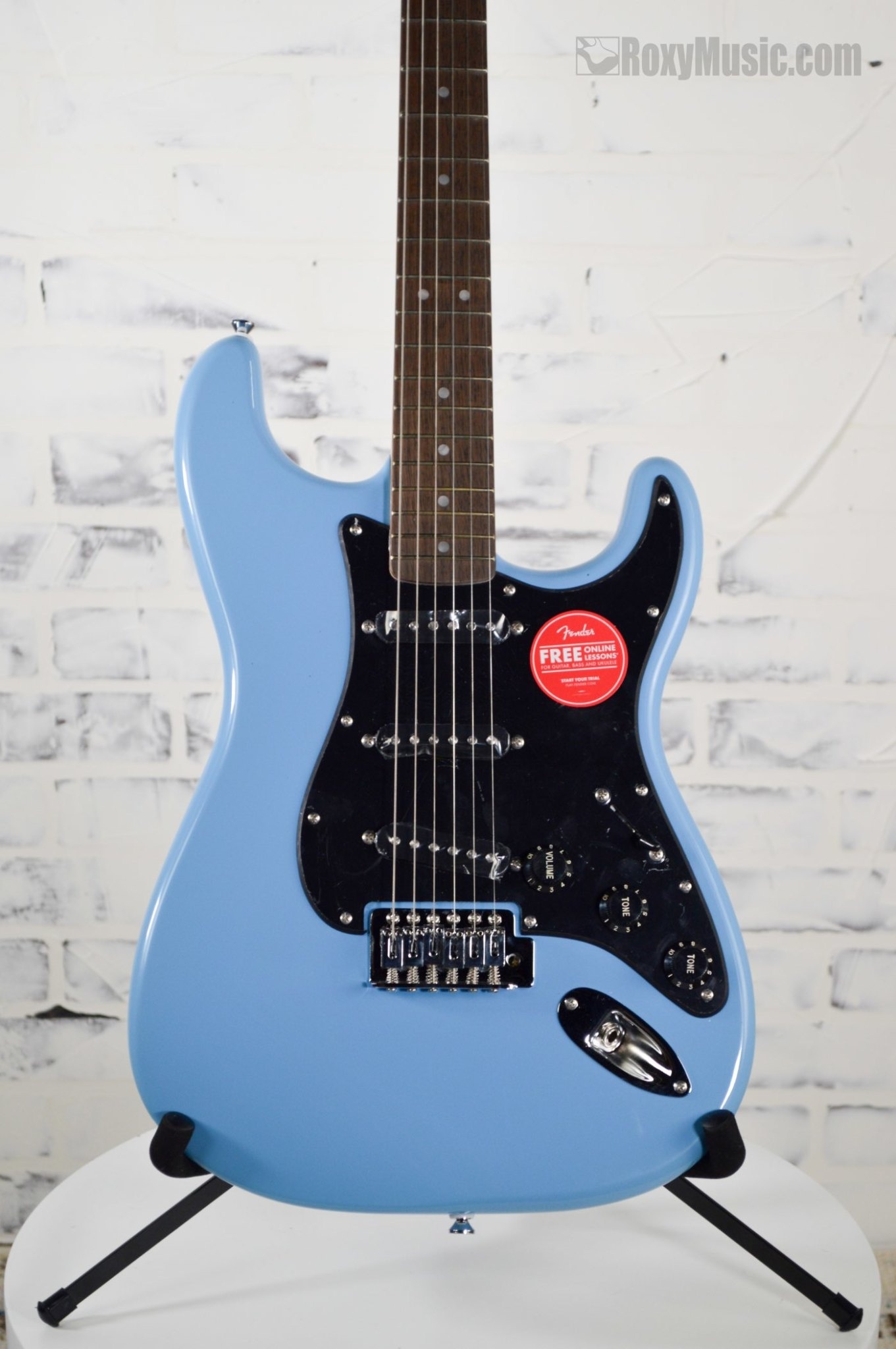 Squier Sonic Stratocaster Electric Guitar - California Blue with Laurel ...