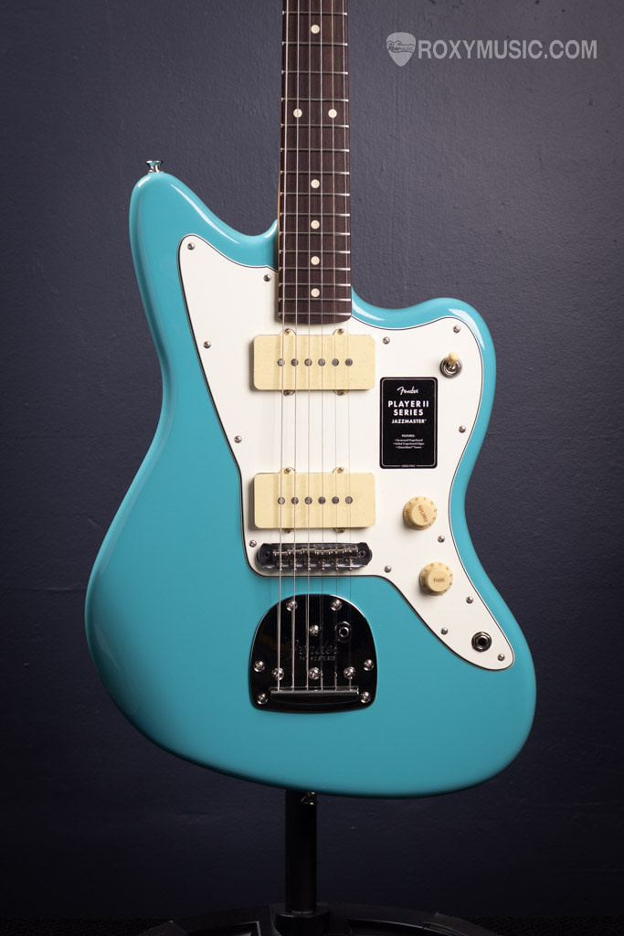 Fender Player II Jazzmaster Electric Guitar - Aquatone Blue With ...