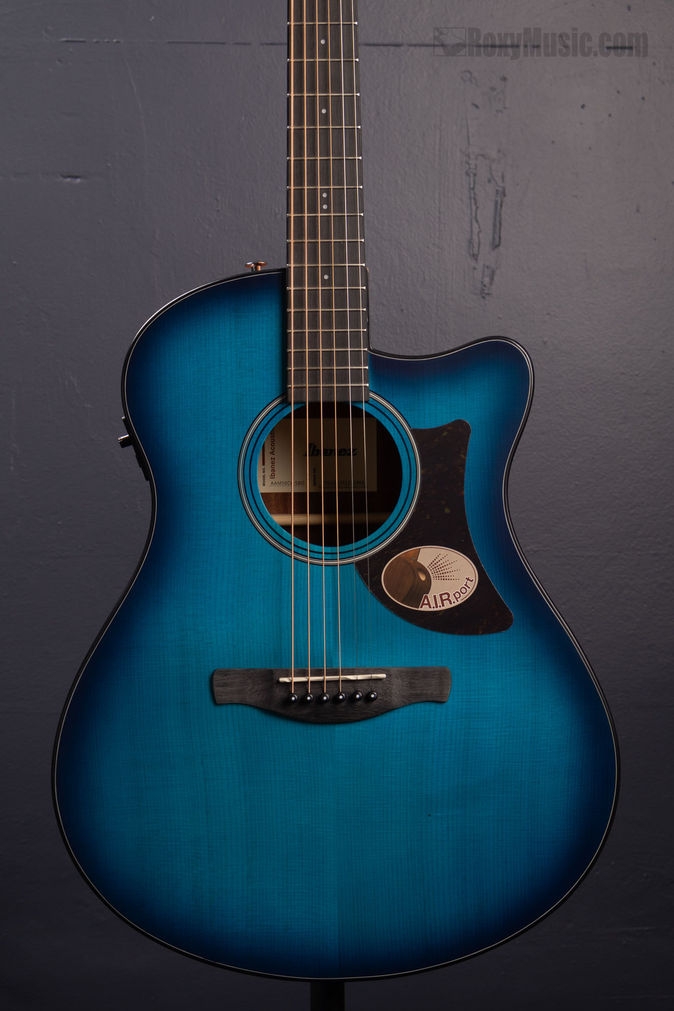Ibanez AAM50CE Advanced Acoustic Auditorium Acoustic-Electric Guitar ...