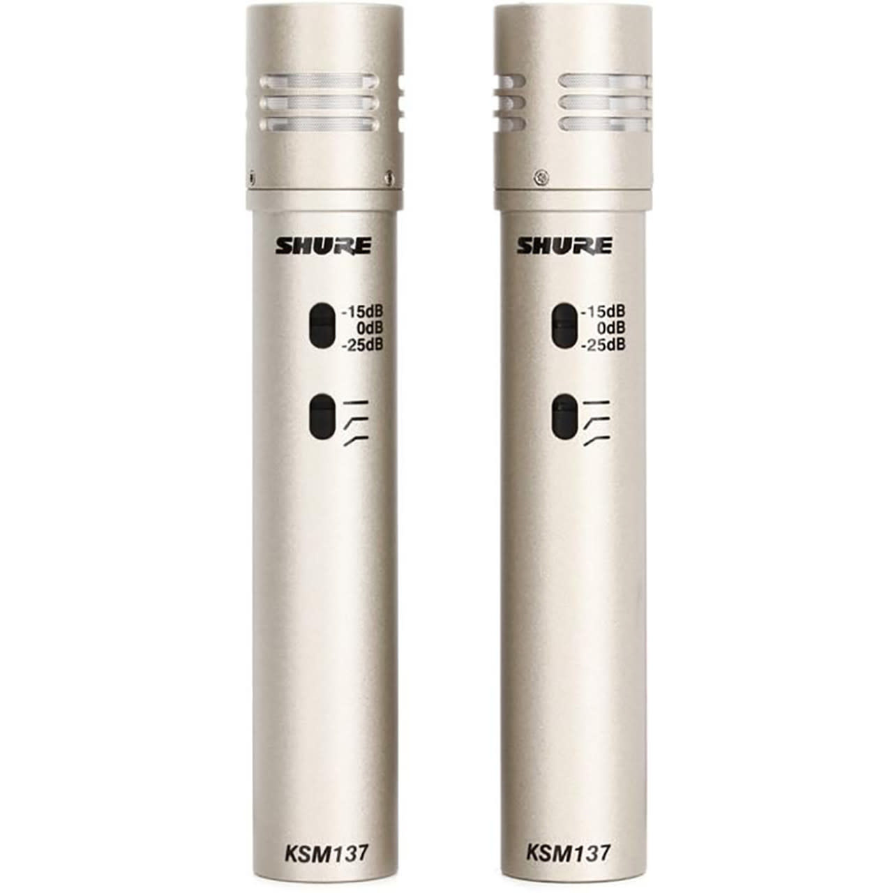 Shure KSM137 Small-diaphragm Condenser Microphone - Stereo Pair - Roxy ...