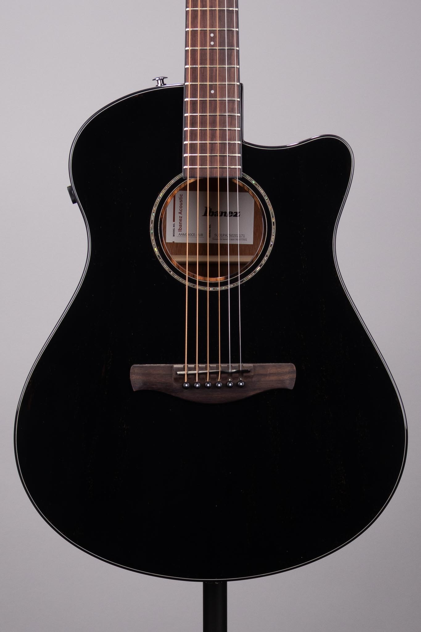 Ibanez AAM340CE Advanced Acoustic Auditorium Acoustic-electric Guitar ...