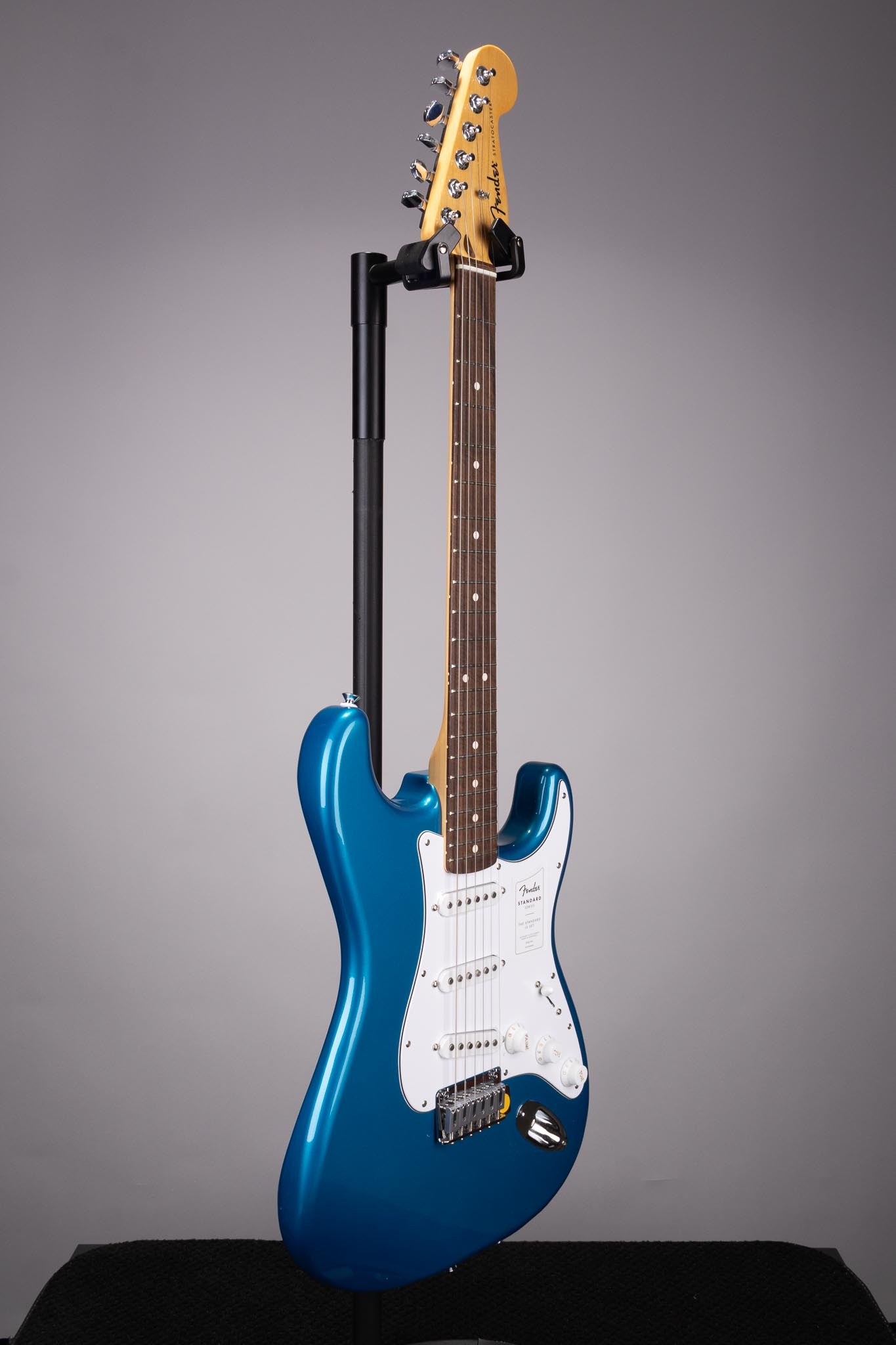 Fender Standard Stratocaster Electric Guitar - Aqua Marine Metal - Roxy ...