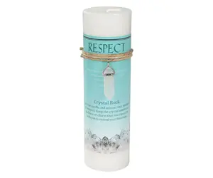 RESPECT Crystal Energy Candle - Awakenings of Baton Rouge