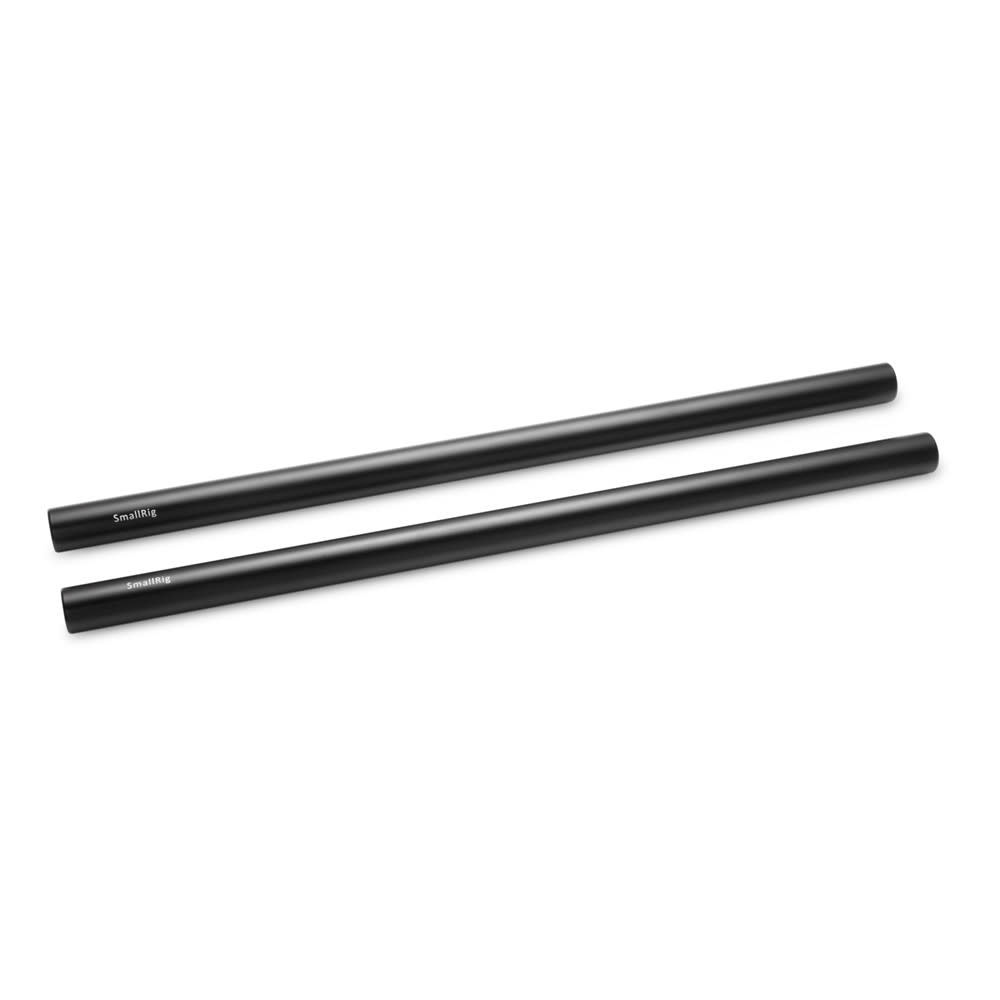 SmallRig Hard Anodizing Aluminum Alloy Pair of 15mm Rods (M12-12inch ...
