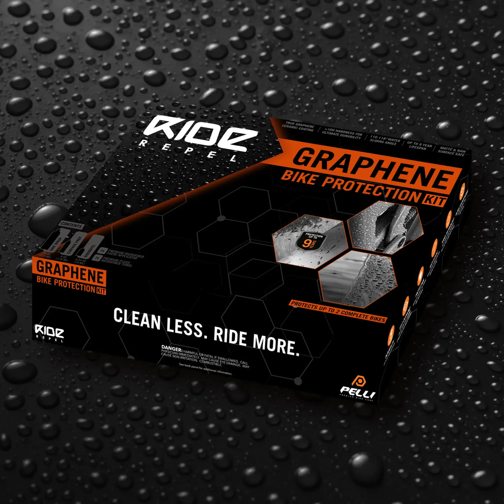 Pelli, Graphene Bike Protection Kit - Bike Works