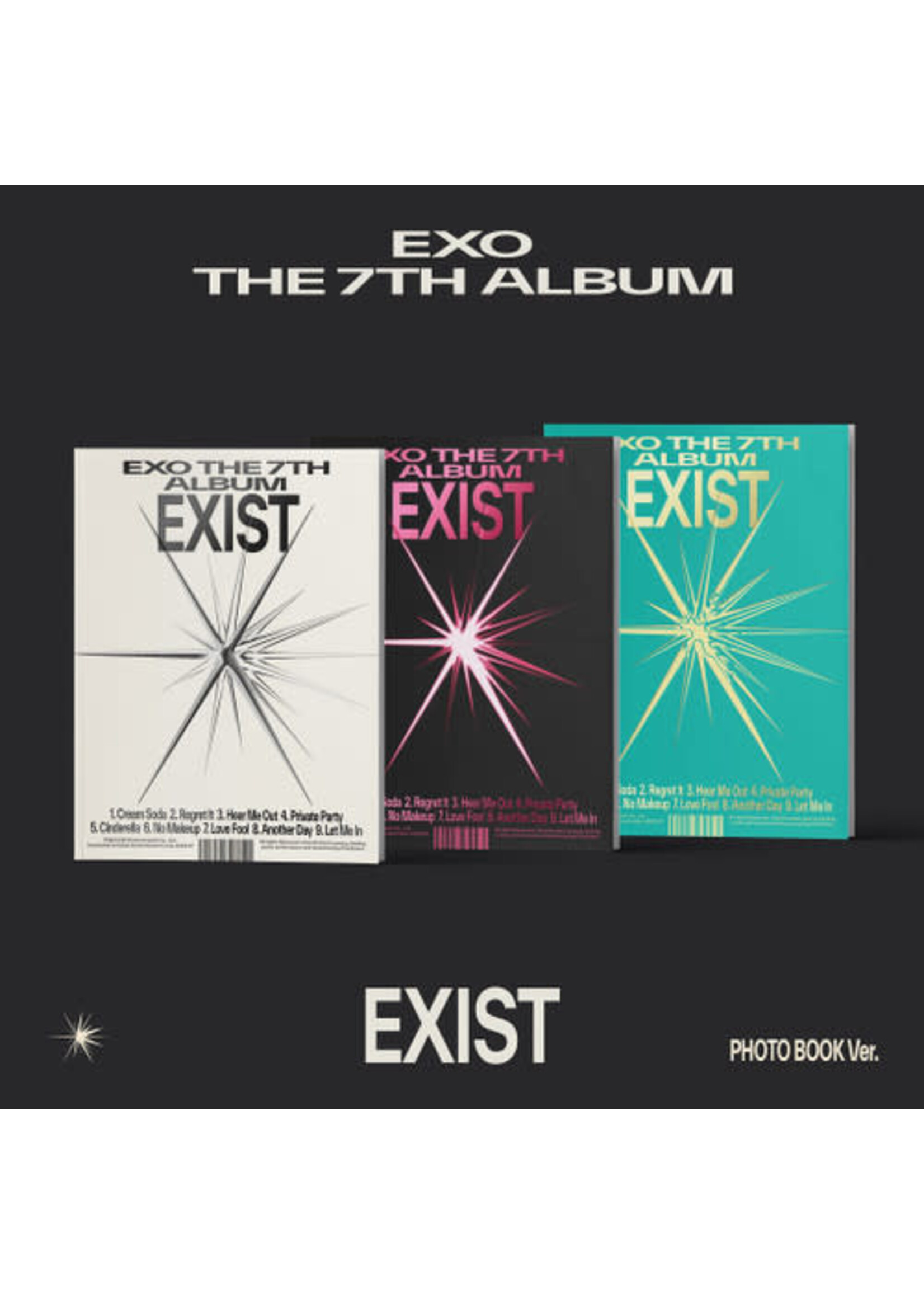 EXO - 7th Full Album [EXIST] (Photo Book Ver.) + Exclusive Photocard - K-Town