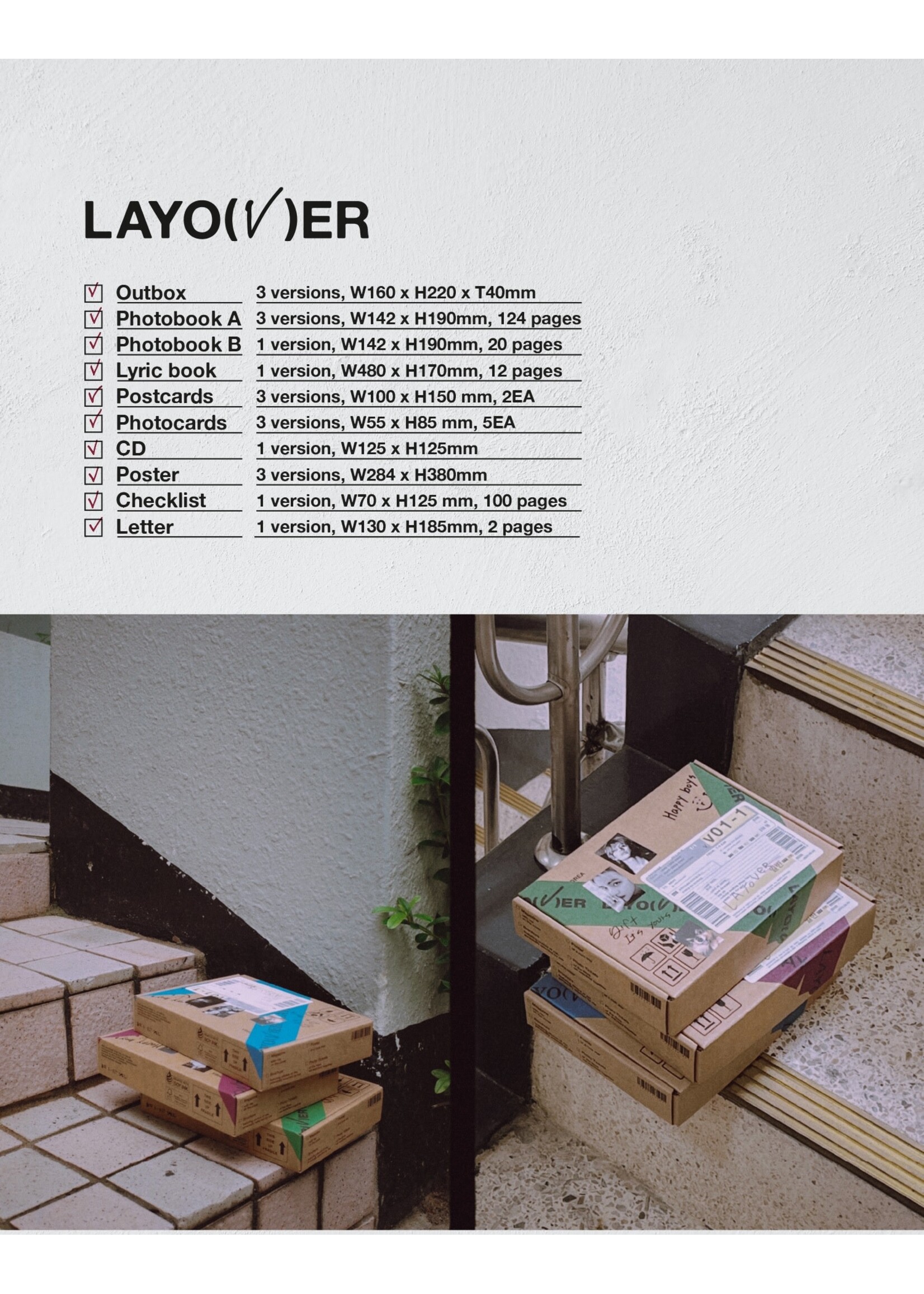 [Weverse] V (BTS) - [Layover] (Weverse Albums + Set Ver.) + Weverse ...