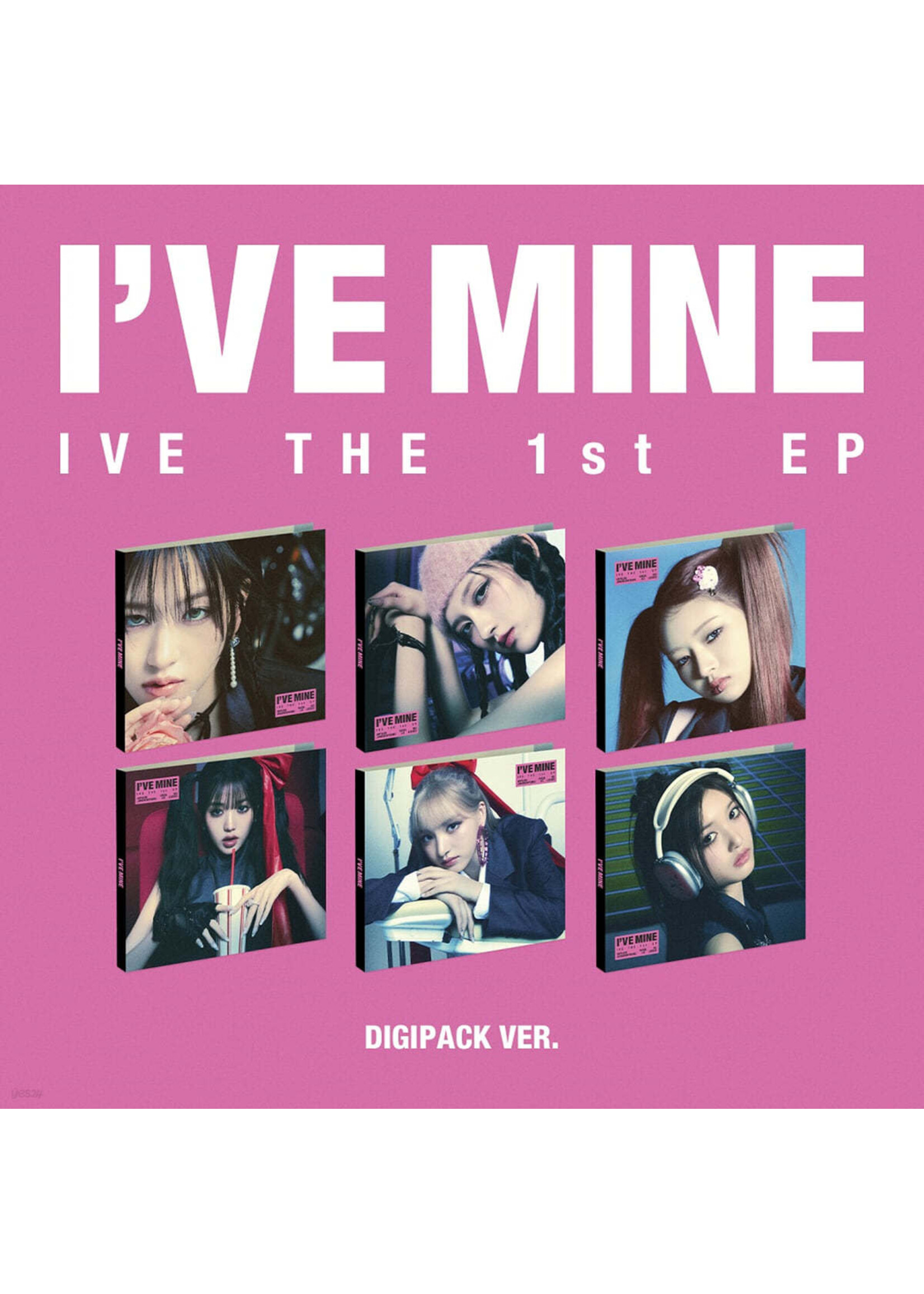 [STARSHIP] IVE - THE 1st EP [I'VE MINE] (Digipack Random Ver.) + Random Photocard(SS) - K-Town