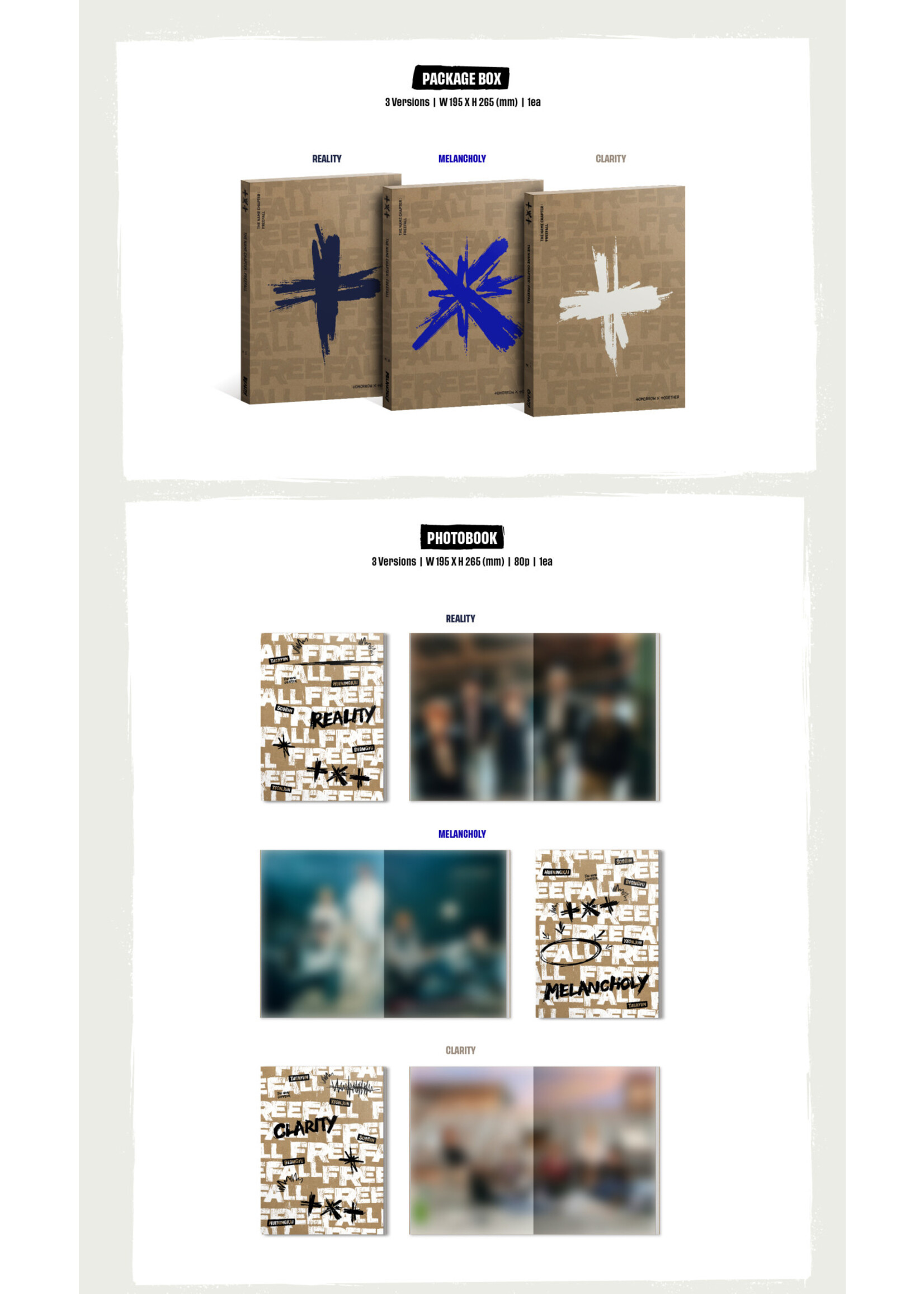 [LUCKY DRAW] TOMORROW X TOGETHER (TXT) - [THE NAME CHAPTER : FREEFALL ...