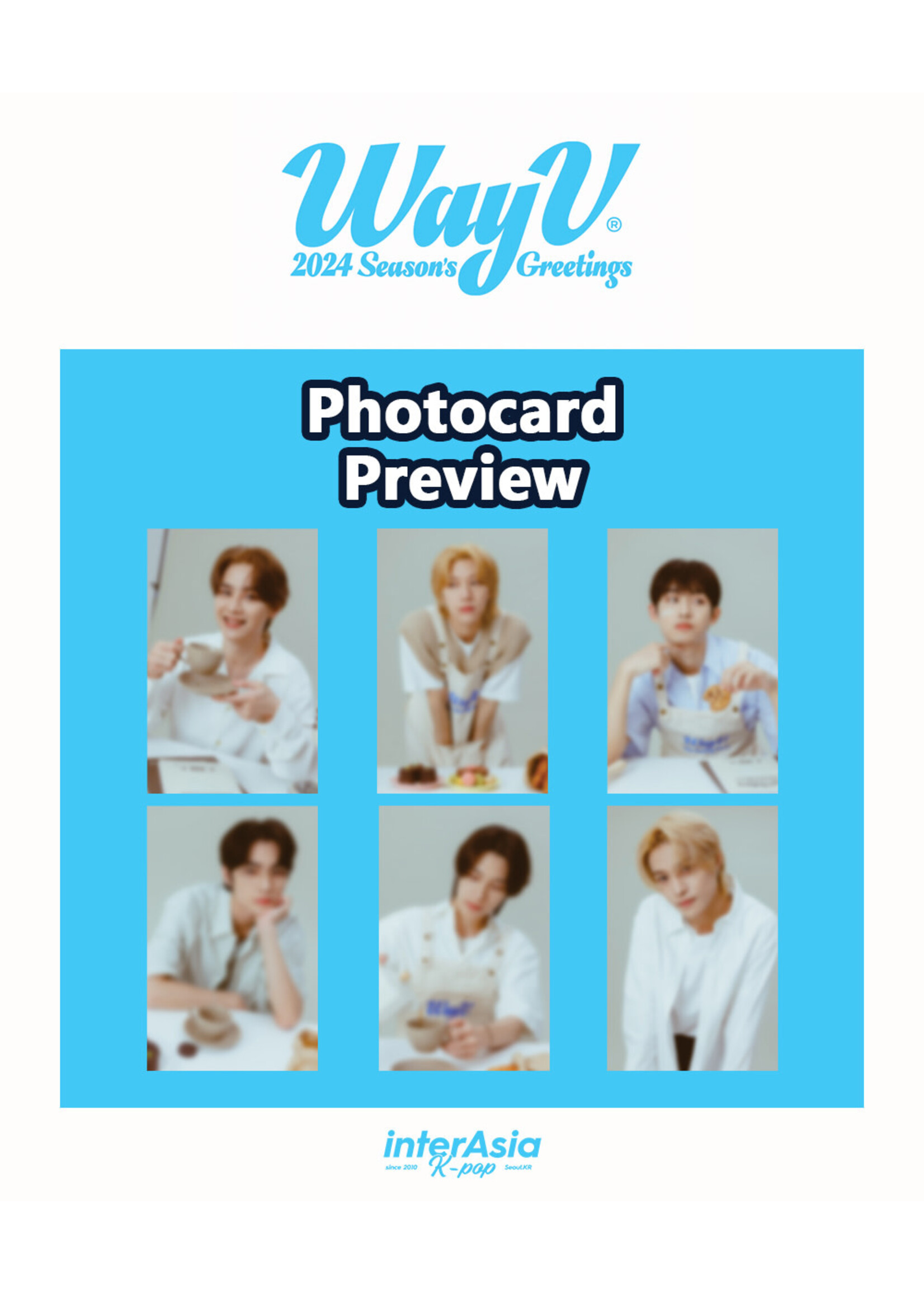 WayV – 2024 WayV SEASON'S GREETINGS + Photocard SET - K-Town