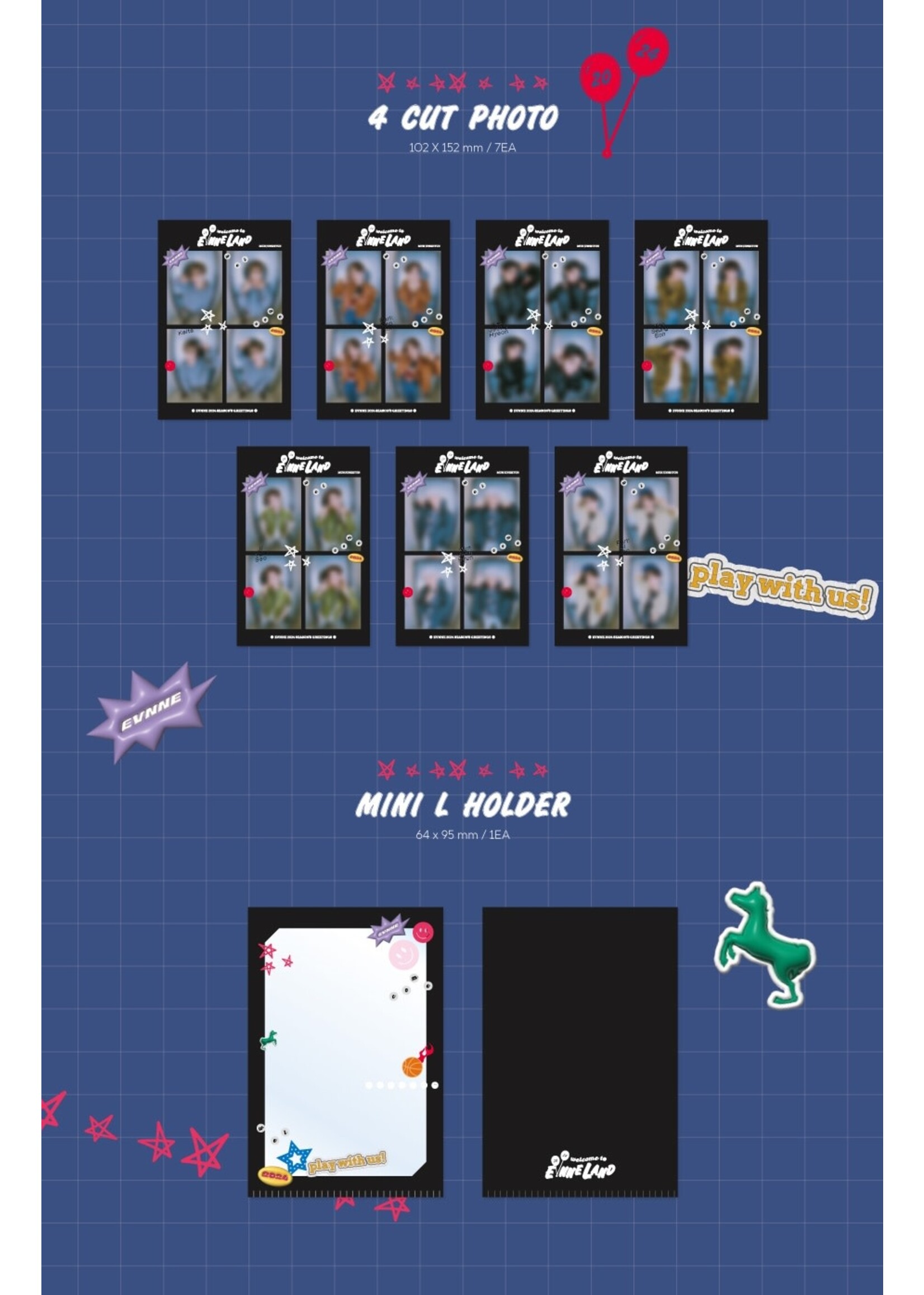 EVNNE - 2024 SEASON'S GREETINGS [WELCOME TO EVNNE LAND] + Random Photocard (EVERLINE) - K-Town