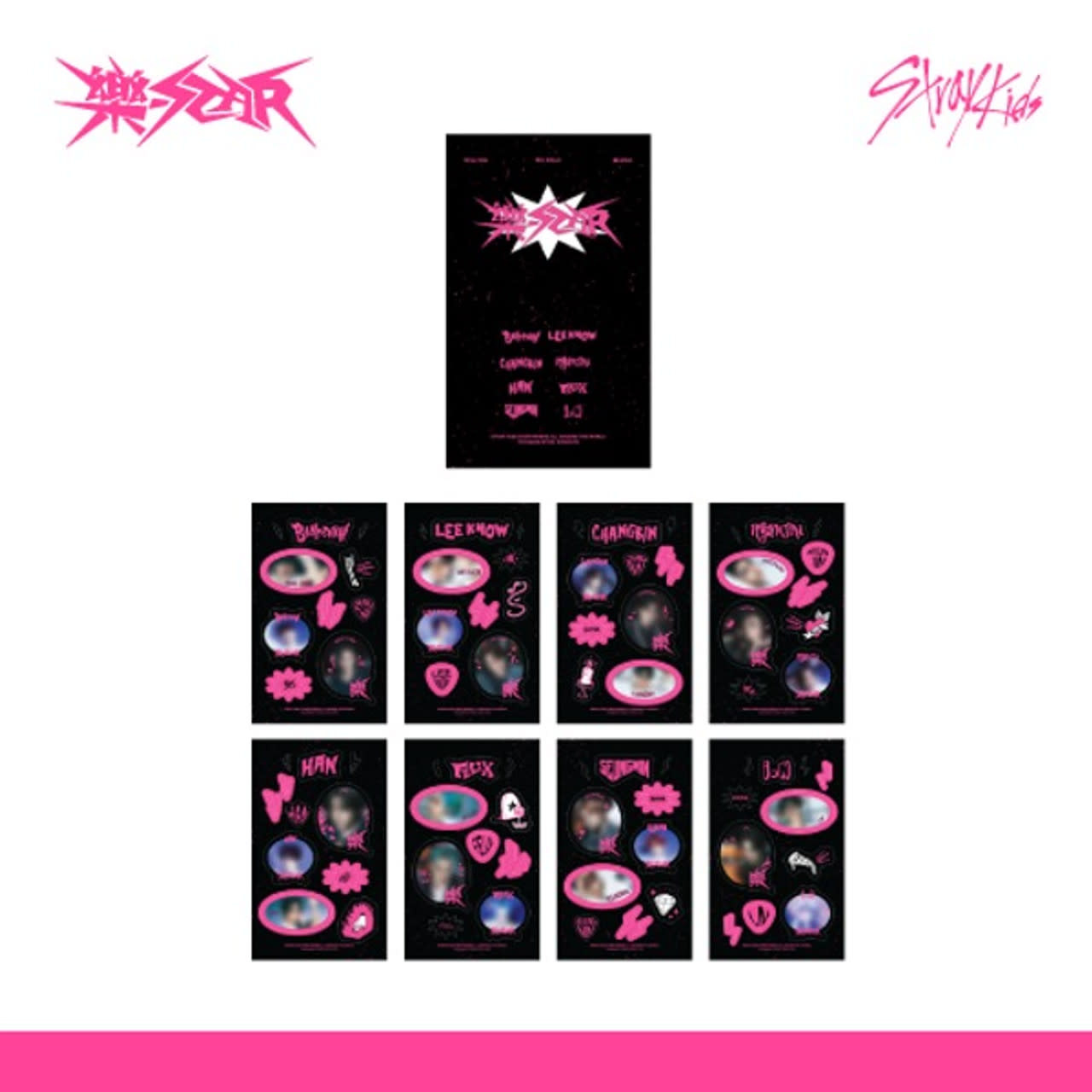 Stray Kids - [樂-STAR] STICKER BOOK - K-Town