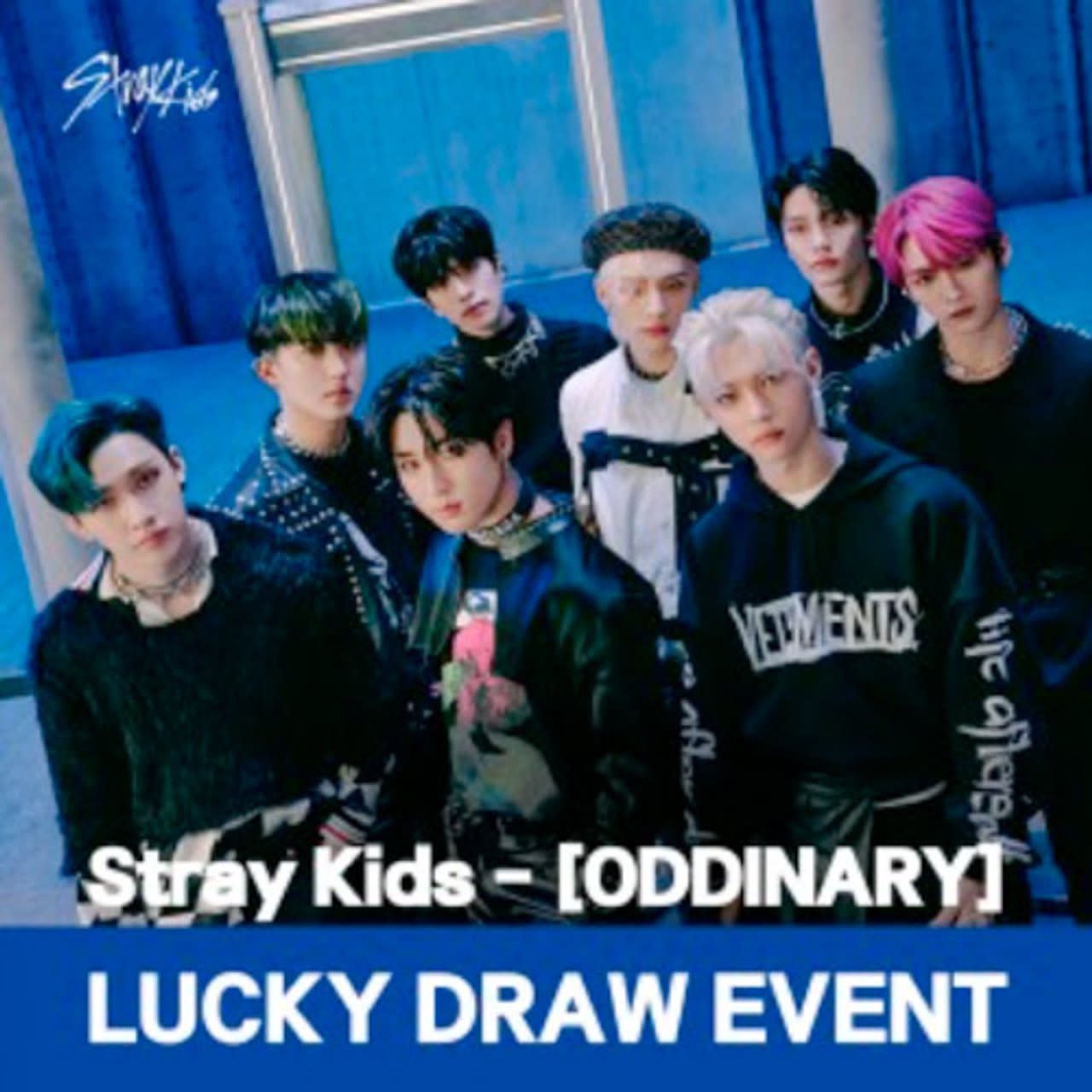 [Lucky Draw Event] Stray Kids - [ODDINARY] (PVC Photocard) - K-Town