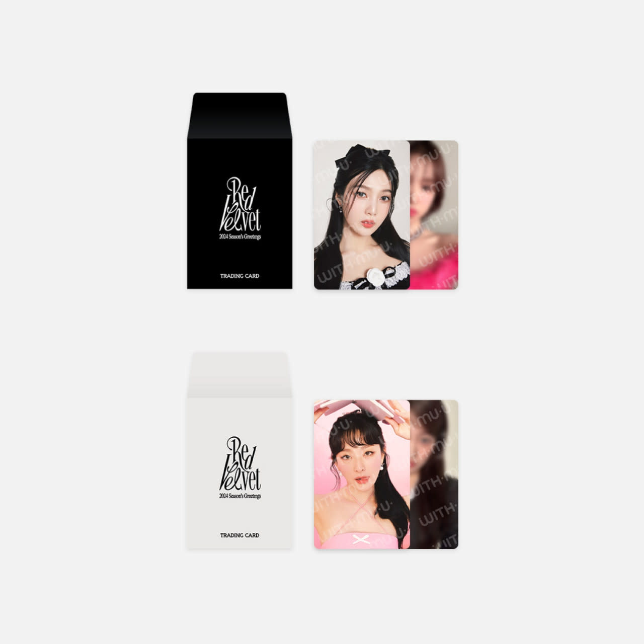 RED VELVET - 12 RANDOM TRADING CARD SET / 2024 SEASON'S GREETINGS ...