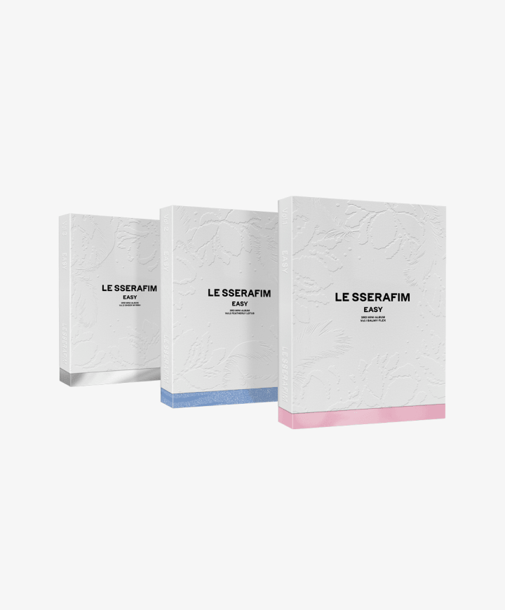 LE SSERAFIM - 3rd Mini Album 'EASY' + Weverse Showcase Gift (WS) - K-Town