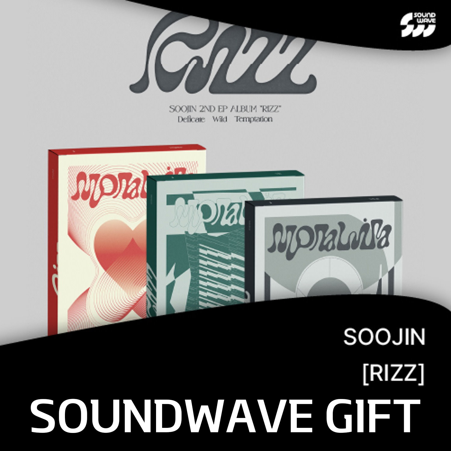 SOOJIN - 2nd EP [RIZZ] (Photobook ver) + Random Photocard (SW) - K-Town