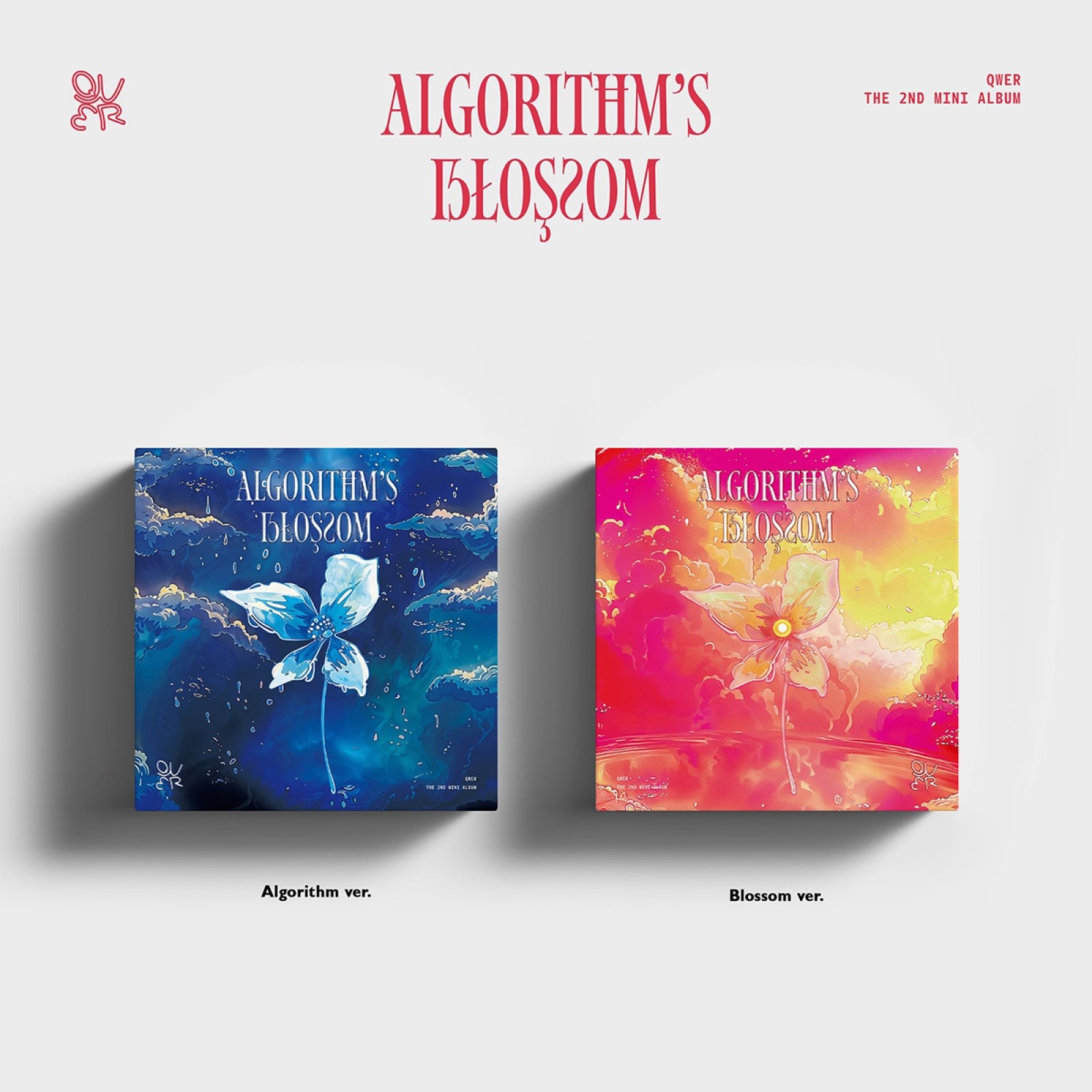 QWER - 2nd Mini Album [Algorithm’s Blossom] + Weverse Gift (WS) - K-Town