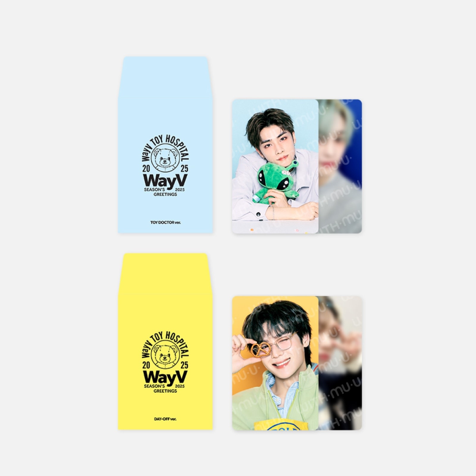 WayV - 2025 SM ARTIST SEASON’S GREETINGS OFFICIAL MD : Trading Card Set - K-Town