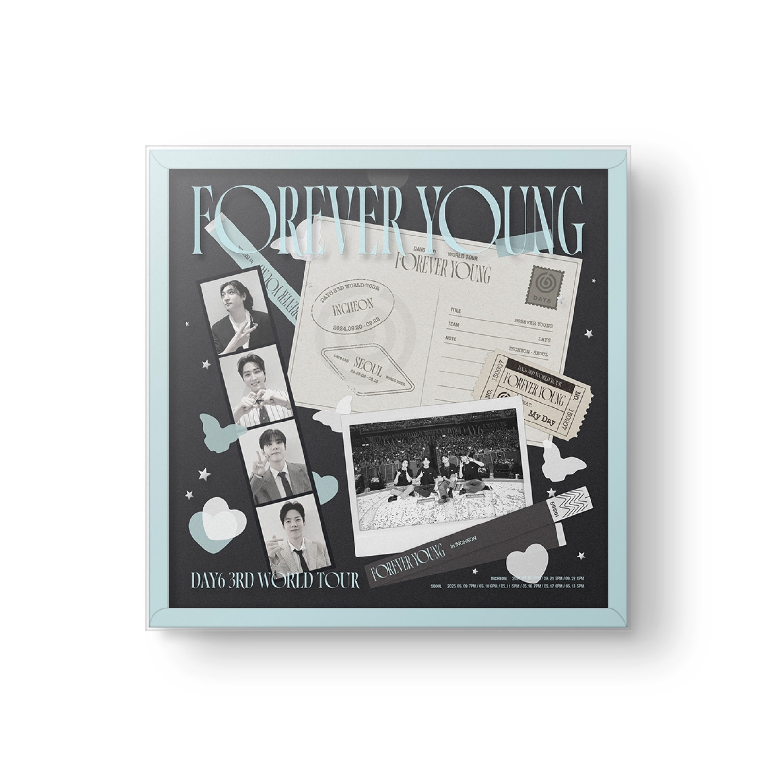DAY6 - 3RD WORLD TOUR [FOREVER YOUNG] Blu-ray + Photocard SET - K-Town