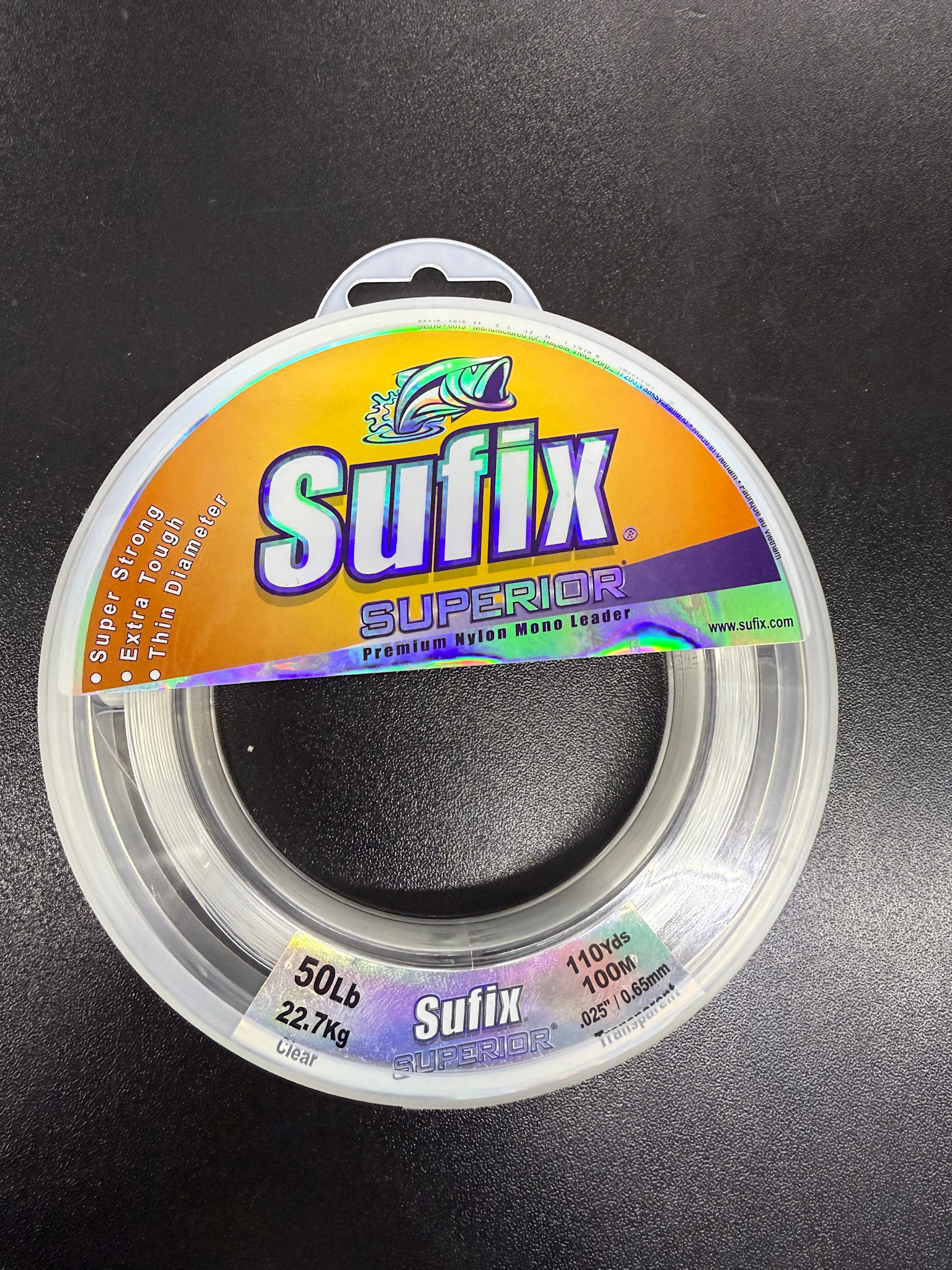 Sufix Sufix Superior Leader 50lb. Clear - Everything Kayak