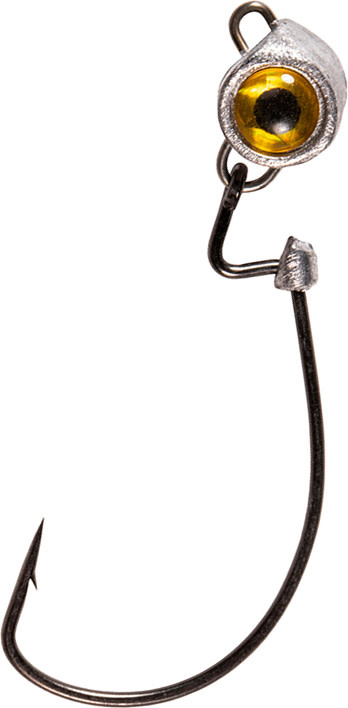 Z-Man Z-Man TexasEye Finesse 1/8 Gold 3pk Jointed Jig Head - Everything ...