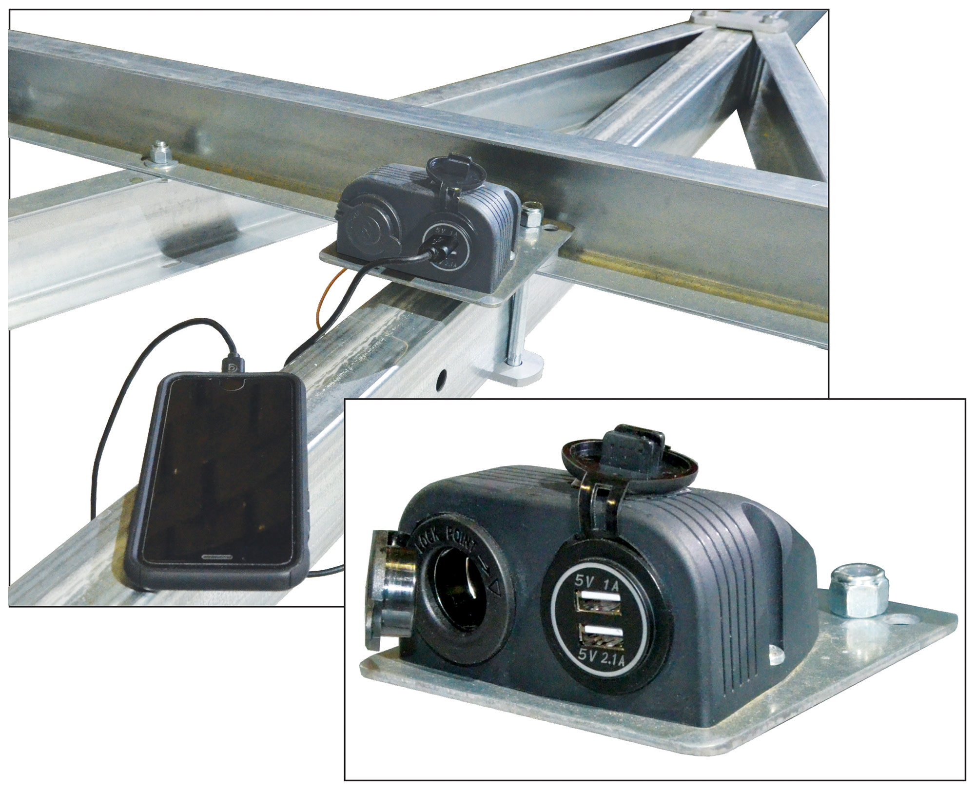 Malone Malone Electrical Charging Station - Everything Kayak