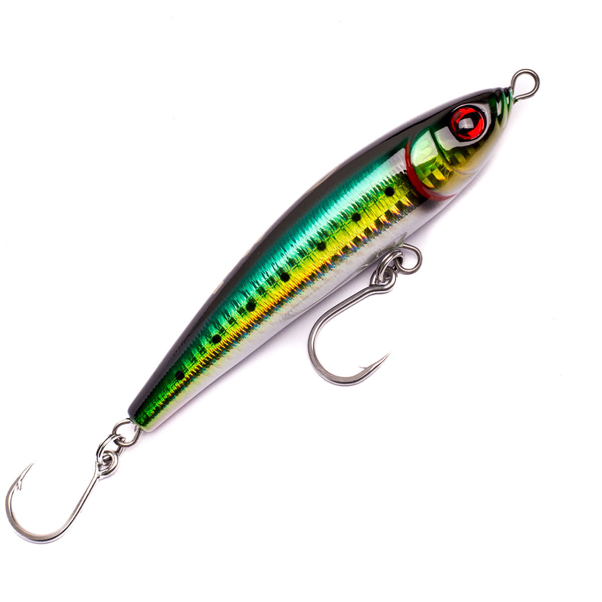 Stick Bait, Sinking, 6/0 Hook, Cyan Supreme - Everything Kayak