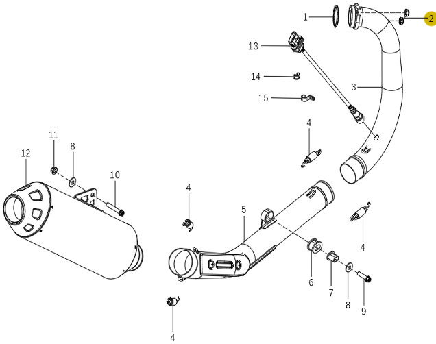 Exhaust System - 450 Rally Pro - USA Motortoys LLC