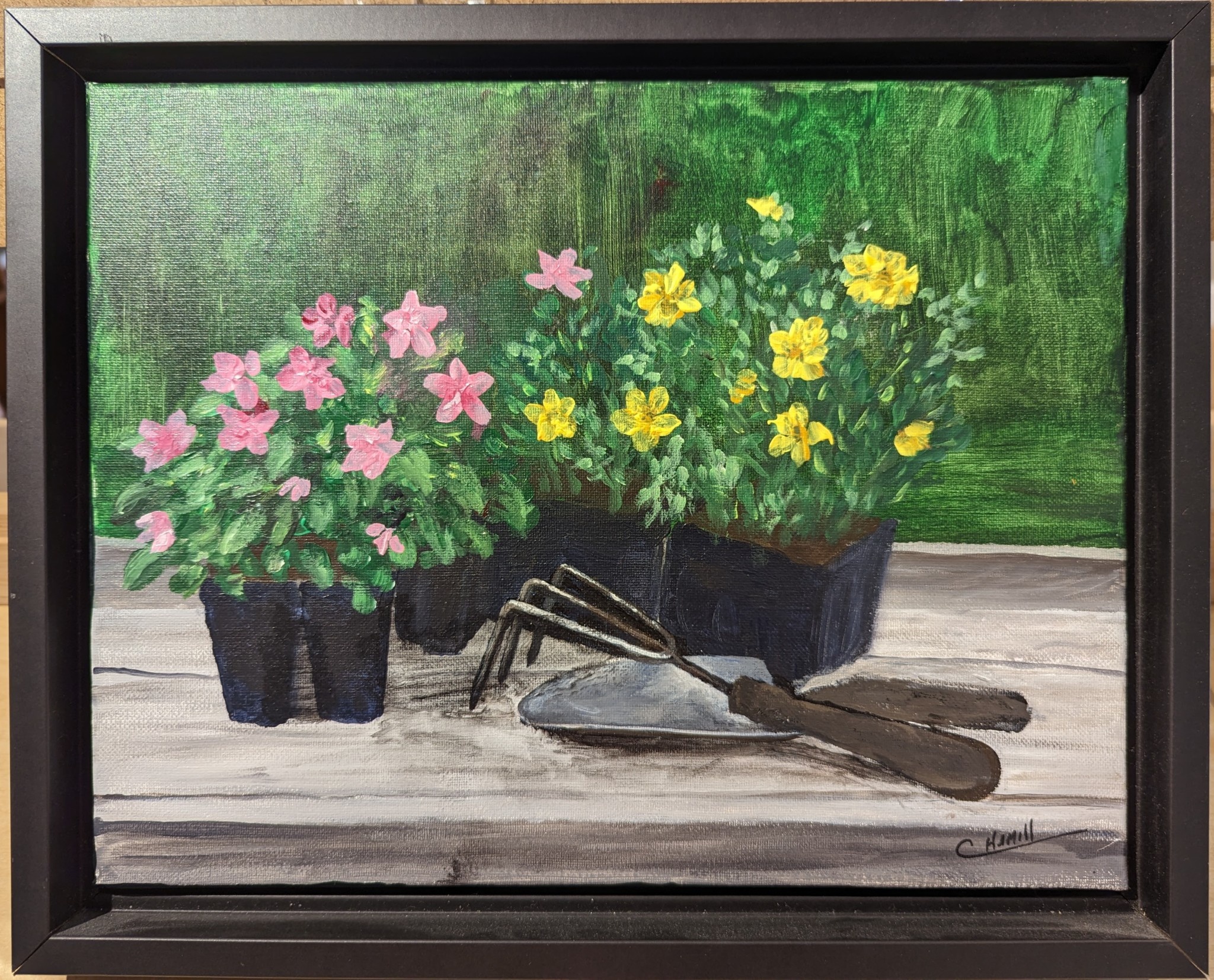 Catherine Hamill Art "Flowers" - Silver Bonsai Gallery