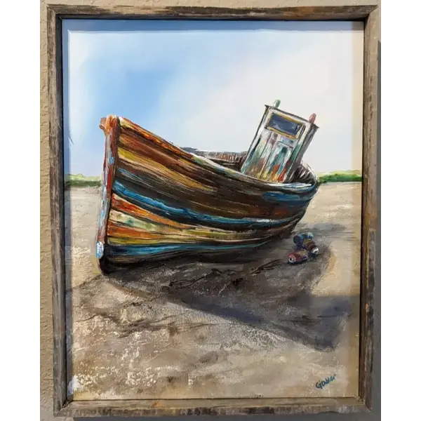 Gretchen Dibler Acrylic Paintings| Silver Bonsai Gallery Manteo NC ...
