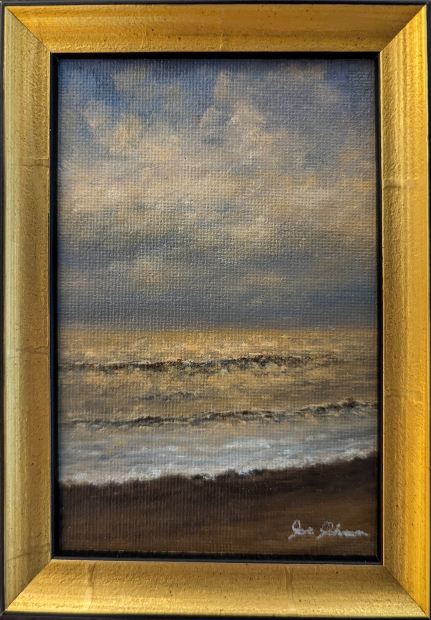 Joseph Johnson "Morning on the Beach" - Silver Bonsai Gallery