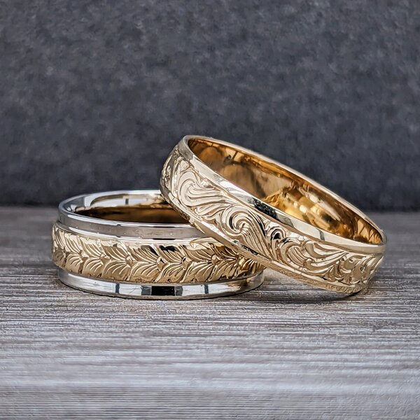 Modern Heirloom ® Rings - Silver Bonsai Gallery